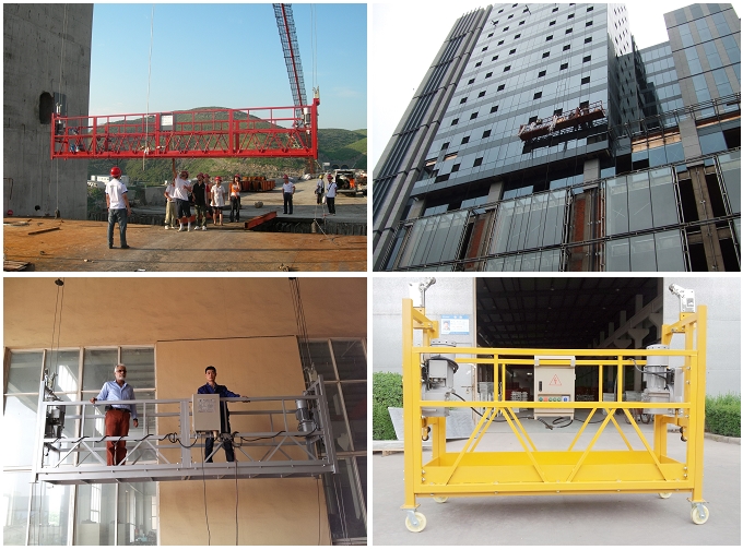 Aluminum Alloy Suspended Access Equipment Hanging Scaffold Systems